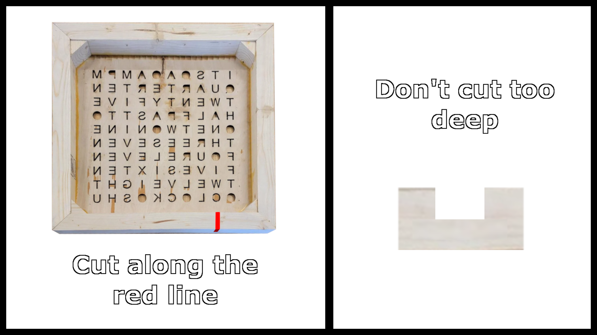 Homemade Word Clock : 9 Steps (with Pictures) - Instructables