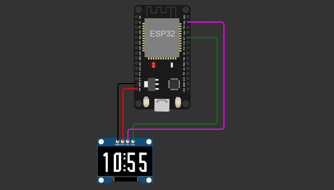 OLED Clock Using the ESP M3 : 7 Steps (with Pictures) - Instructables