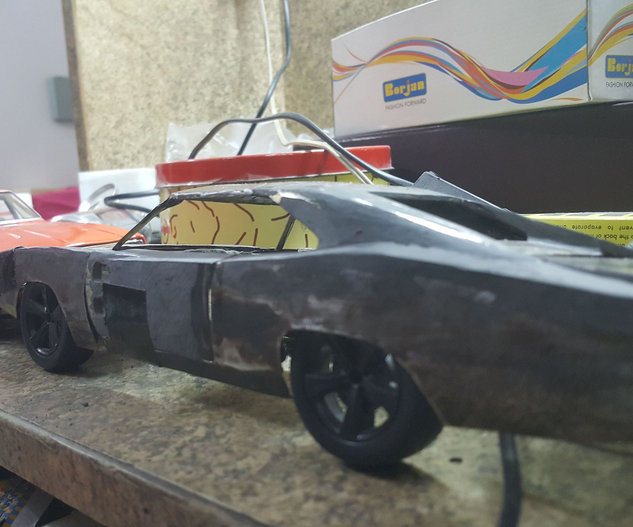 A Scale Model Car Body From Trash : 13 Steps (with Pictures ...