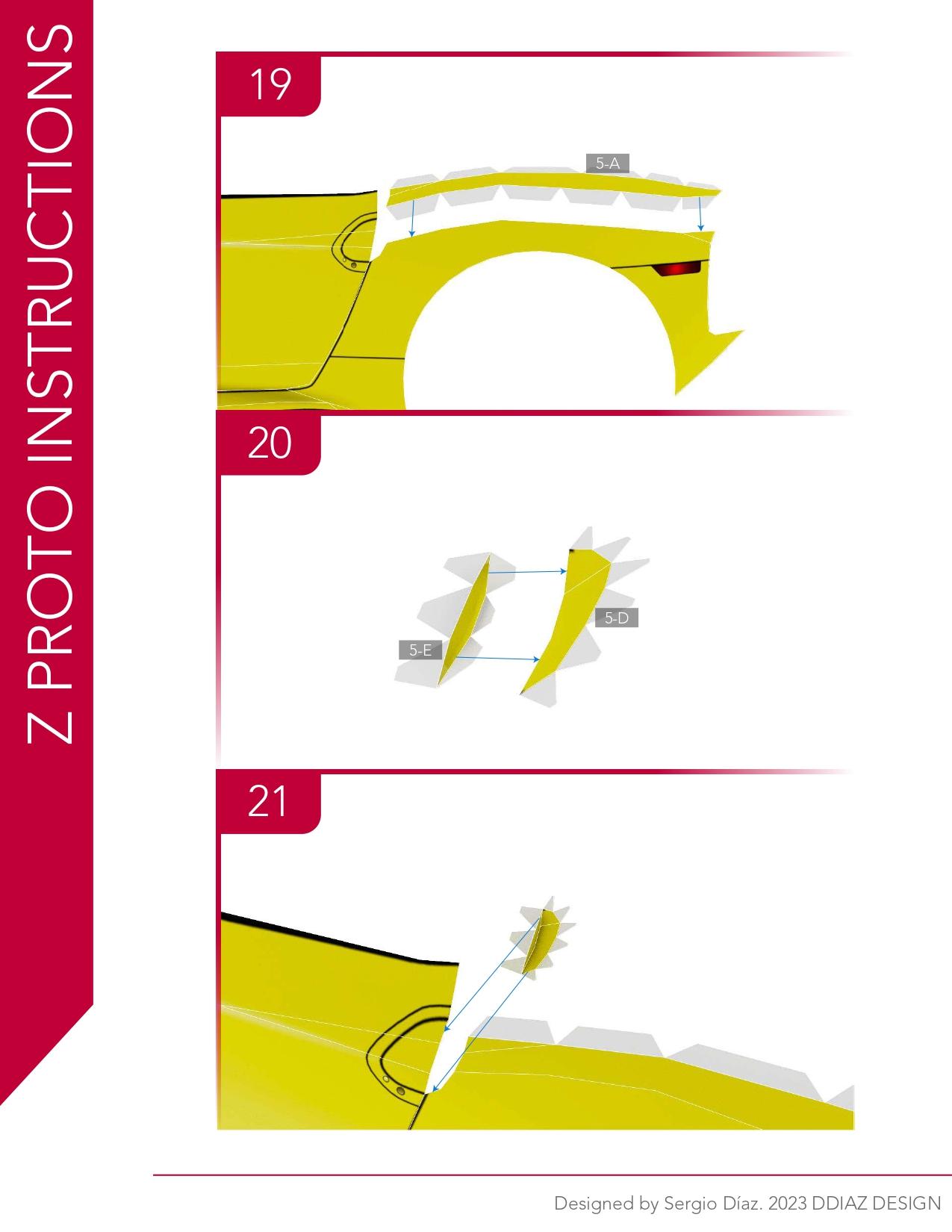 Nissan Fairlady Z DIY Paper-Craft - Instructables