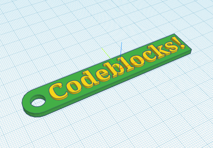 Tinkercad Codeblocks: Resizing Nametag : 11 Steps (with Pictures ...