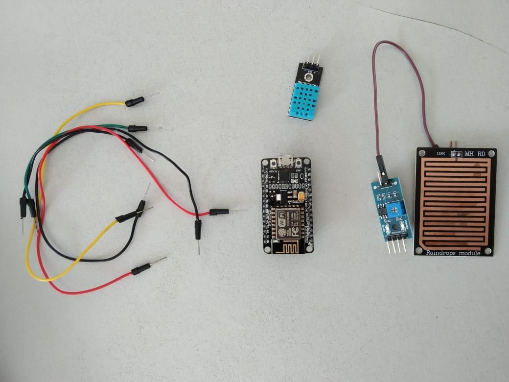 Rain Drop Indicator Using Web Server or Blynk. : 8 Steps - Instructables