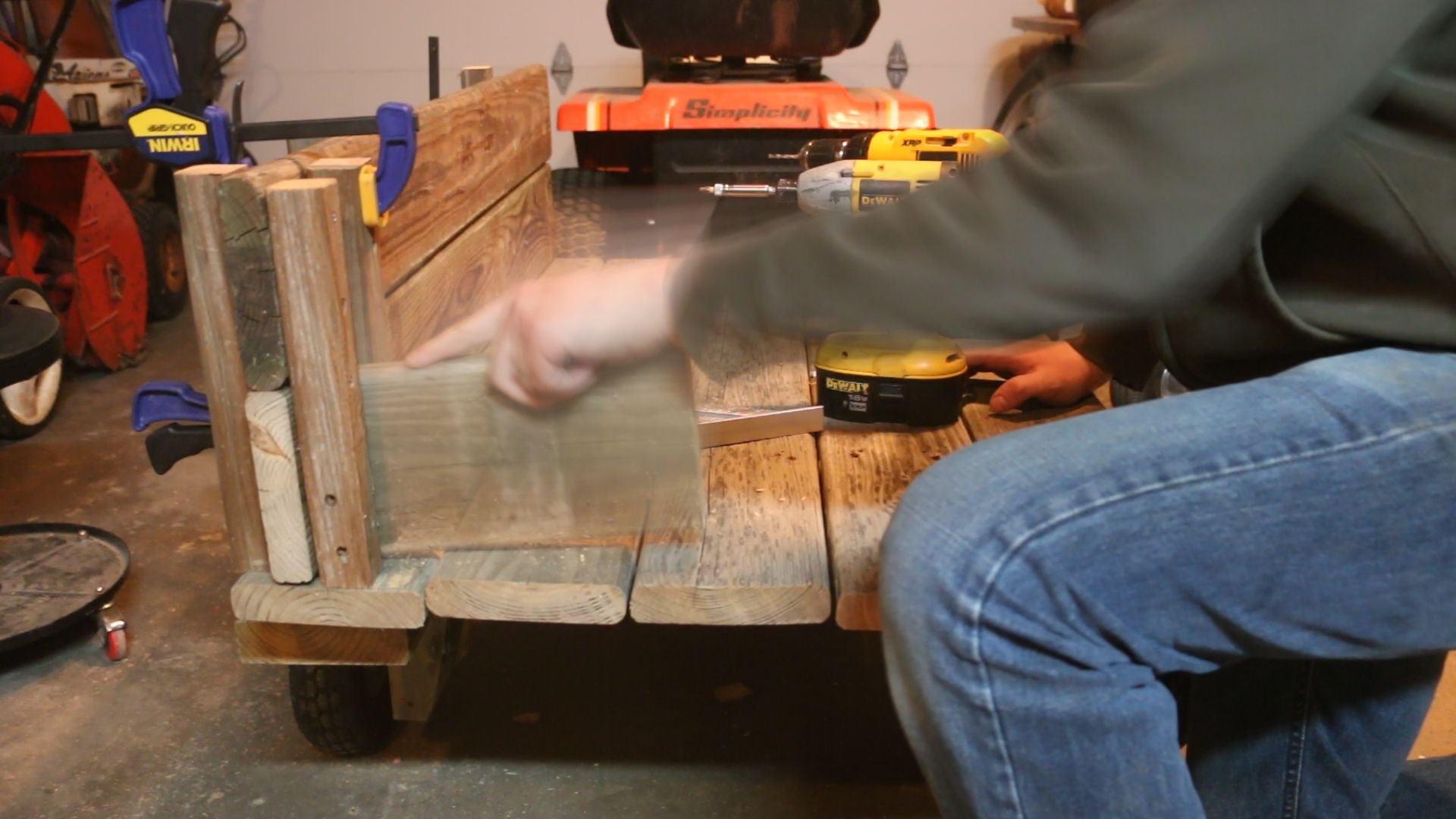 Deck Wood Dump Cart : 7 Steps (with Pictures) - Instructables