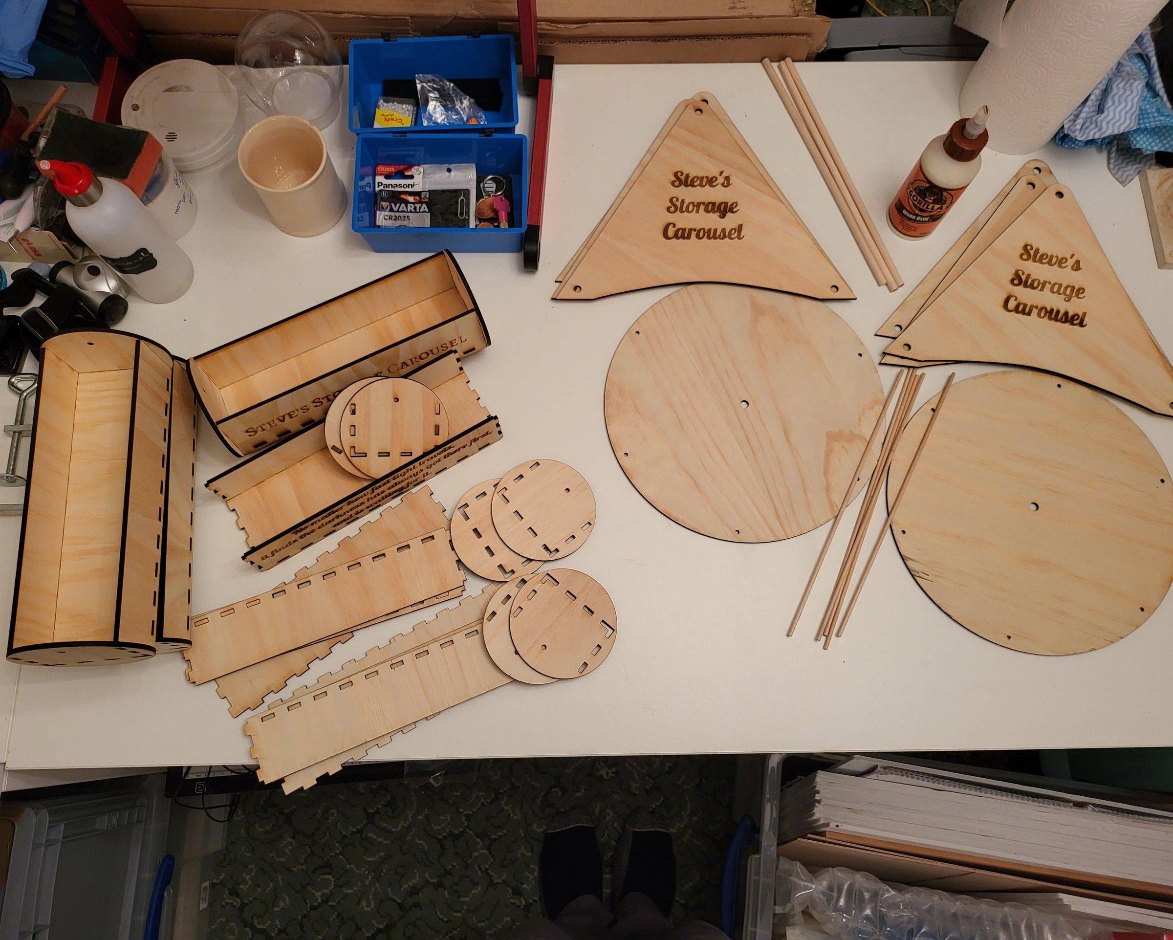 A Storage Carousel. Complete From Design to Assembly. : 14 Steps (with ...