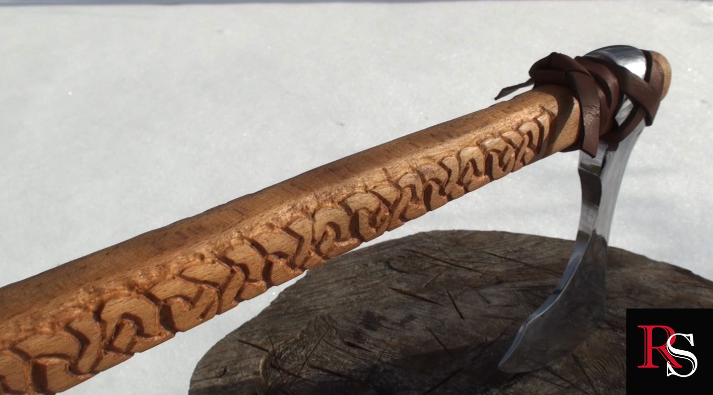 Viking Bearded Axe (Skeggox) From an Old Woodsman Axe : 17 Steps (with ...