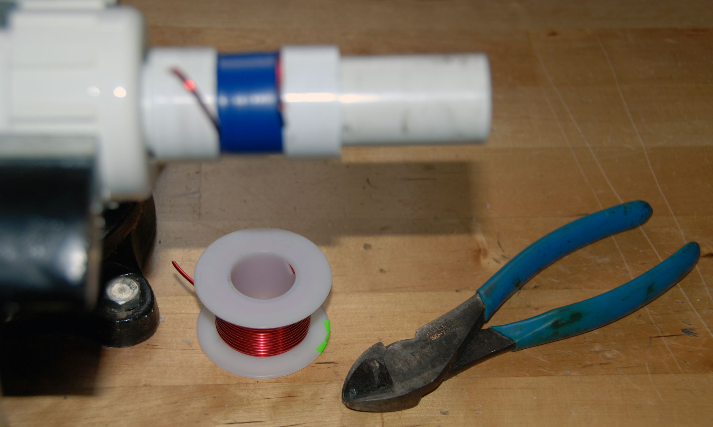 Make a 1-2 UH Output Air Core Inductor for Audio Amplifier : 13 Steps ...