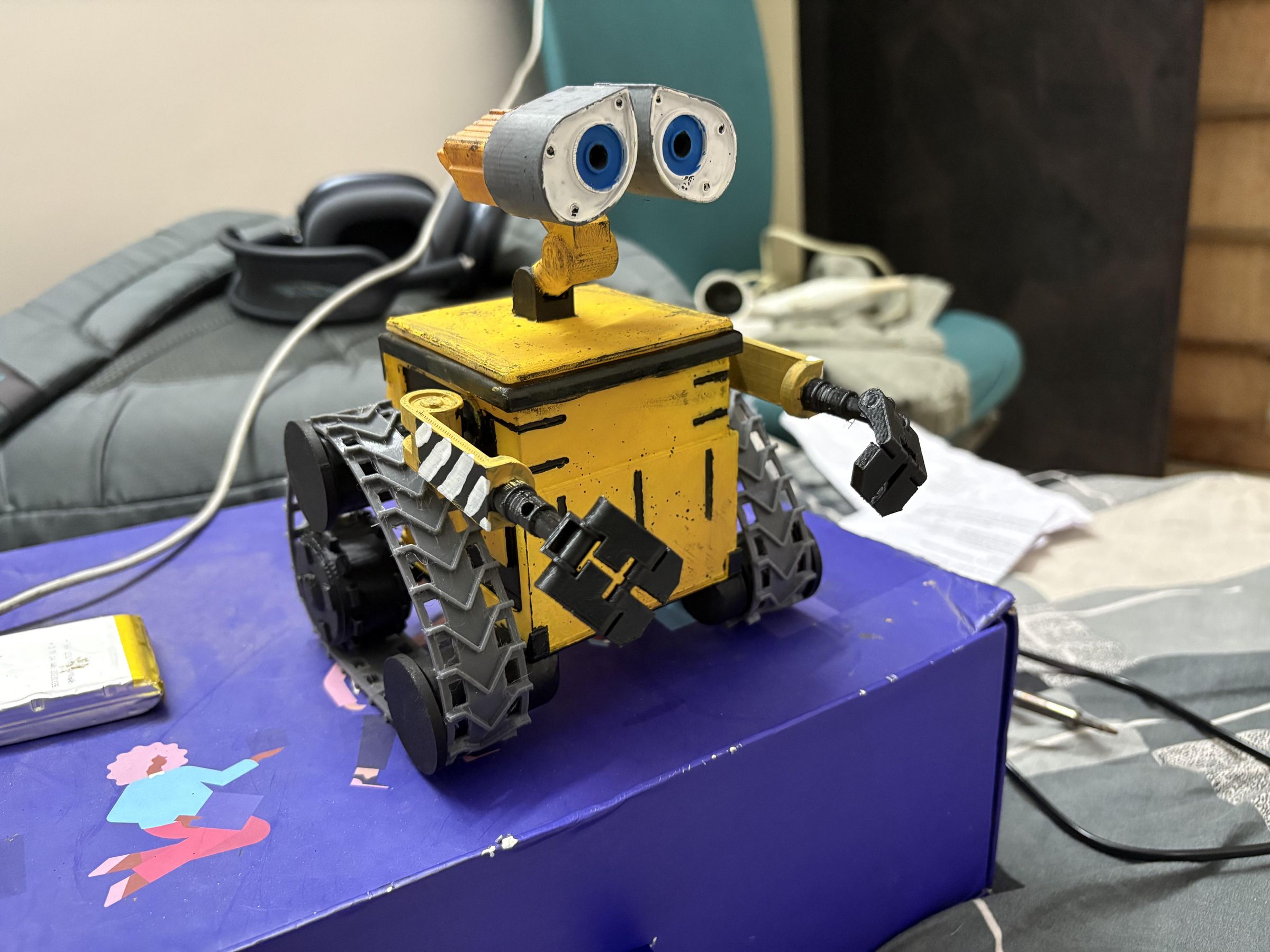 Remote Control 3D Printed Wall-E : 4 Steps (with Pictures) - Instructables