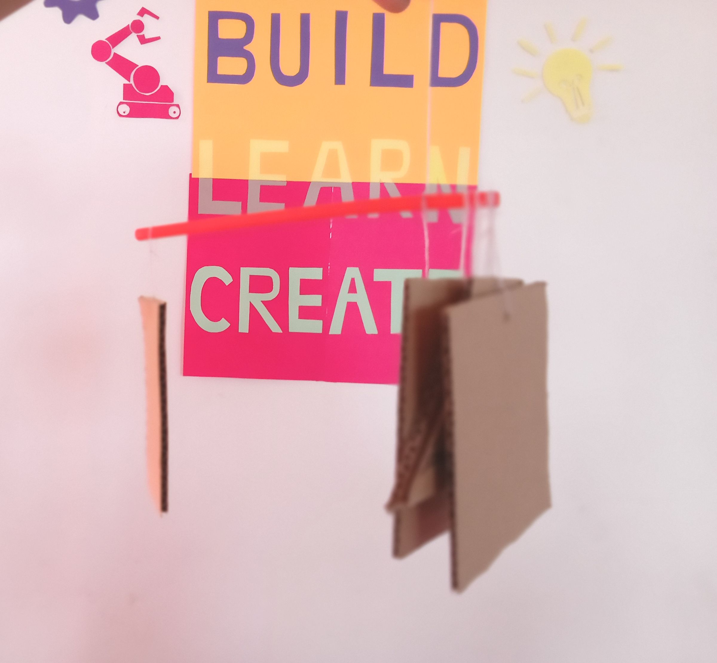 Lever N Fulcrum: Hanging Mobile STEM Challenge : 5 Steps - Instructables