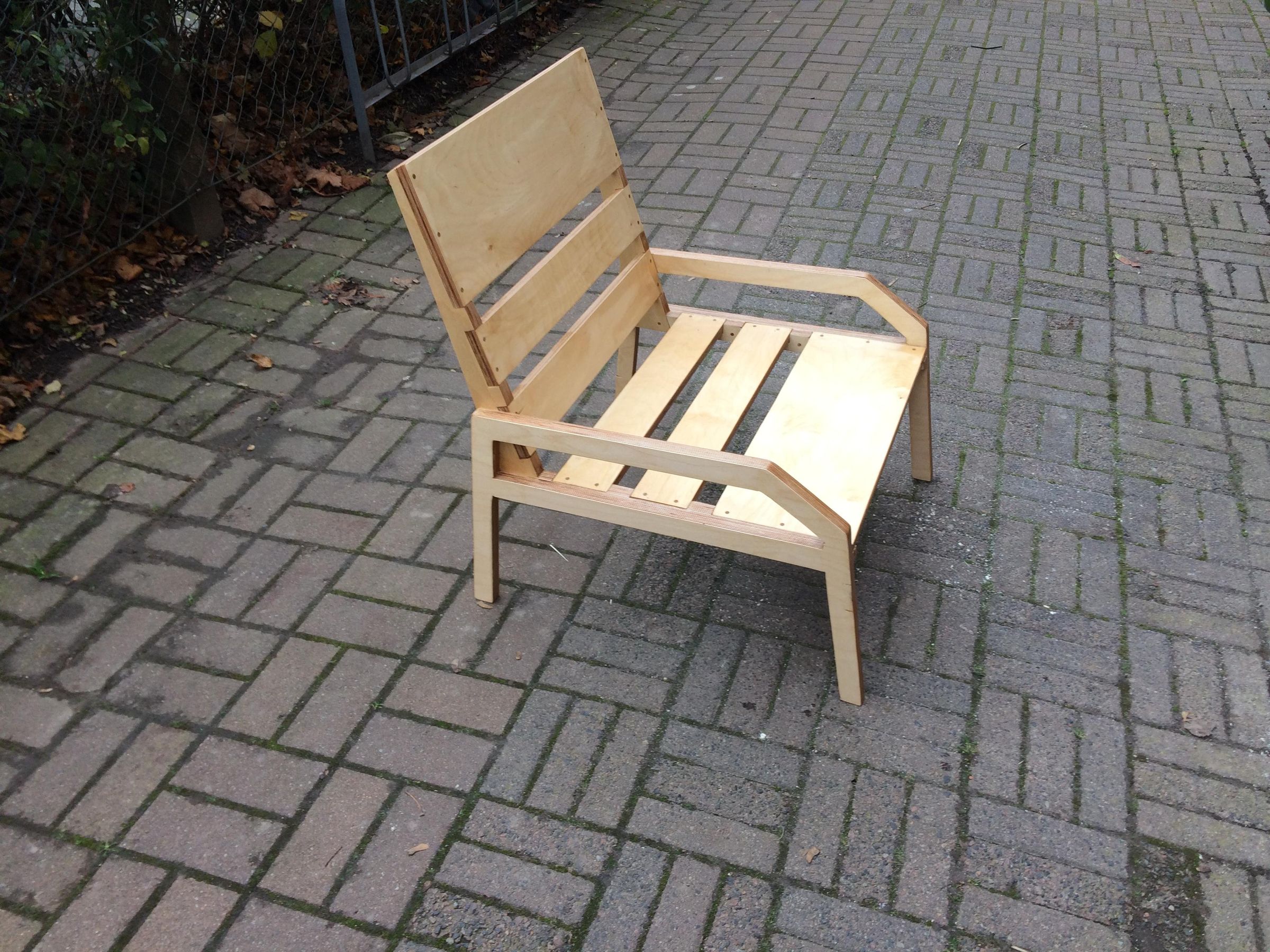 Plywood Lounge Chair : 6 Steps (with Pictures) - Instructables