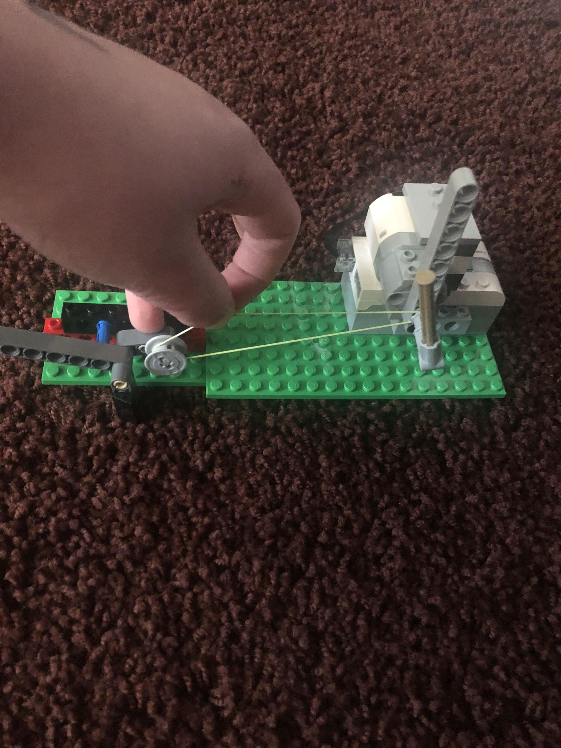 Working Lego Pulley Mechanism : 5 Steps - Instructables