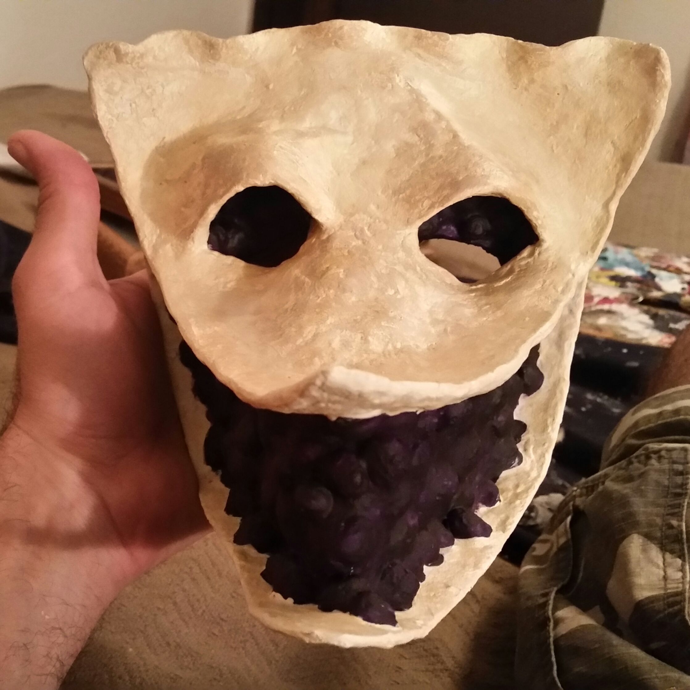 Pie in the Face Paper Mache Mask : 7 Steps (with Pictures) - Instructables