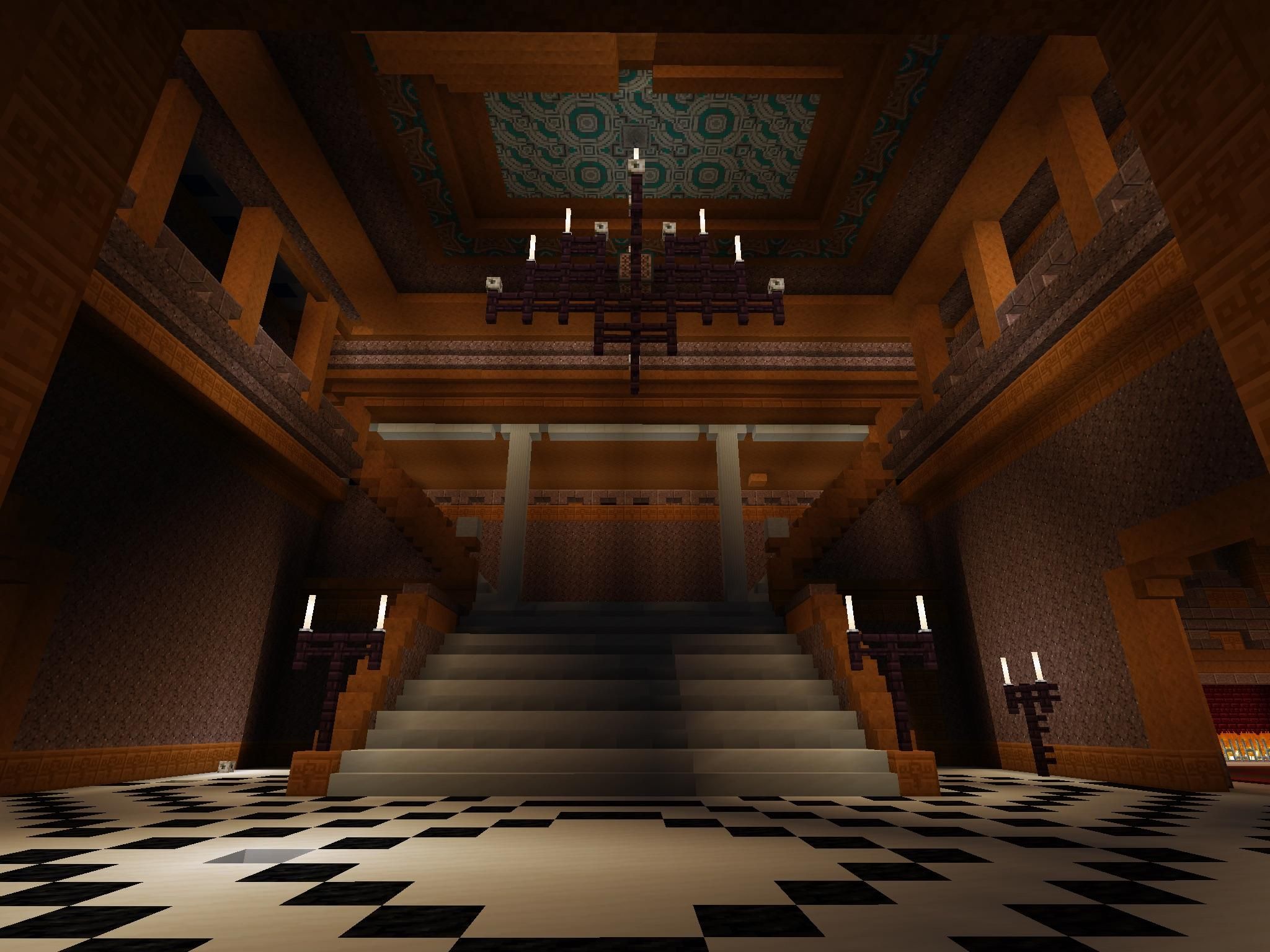 Minecraft Castle Staircase