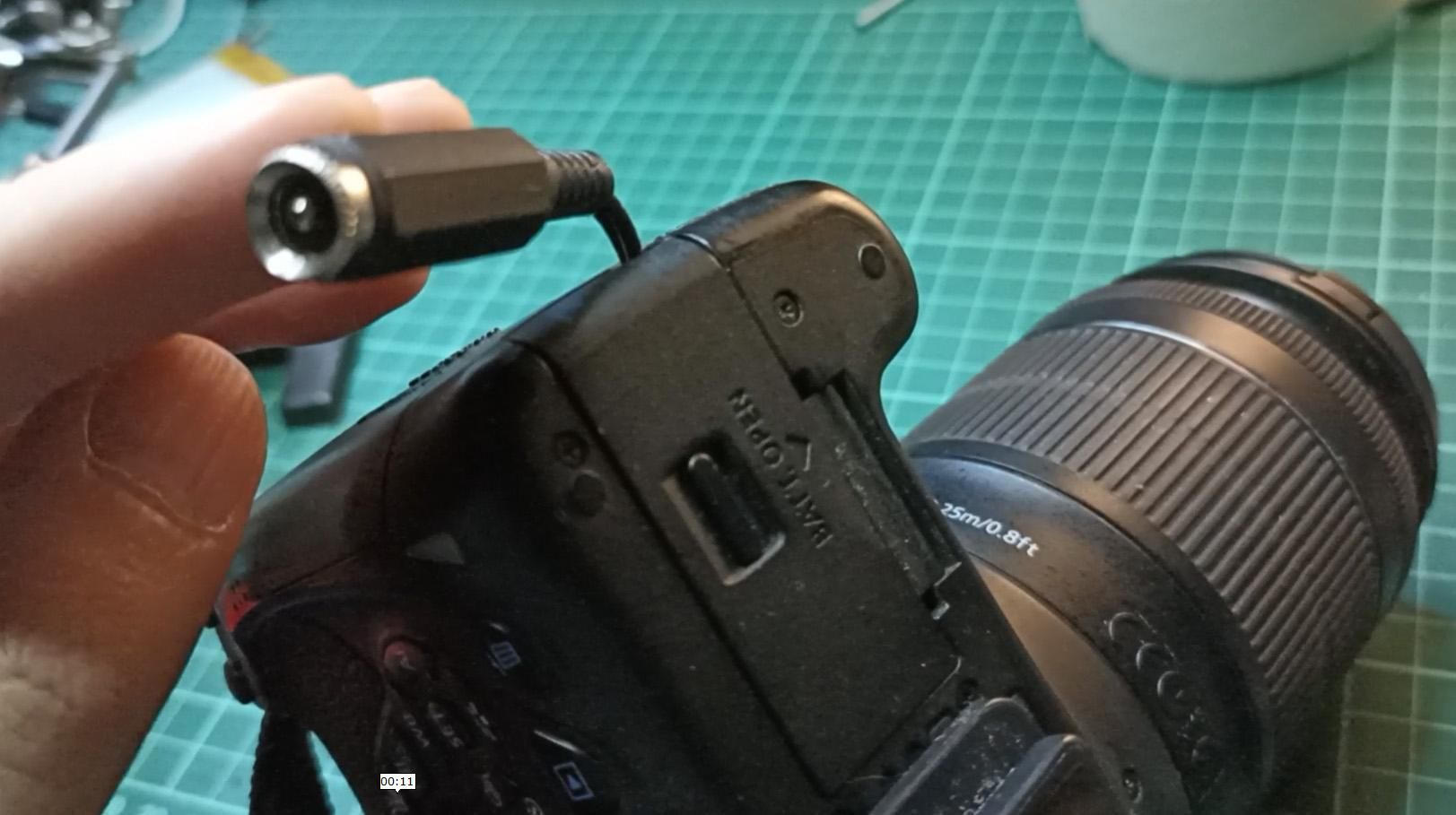 DSLR Camera Power-supply Adapter (or Power-bank Adapter) : 5 Steps ...