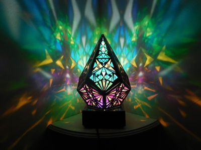 Five Pointed Rainbow Prism Lamp : 10 Steps (with Pictures) - Instructables
