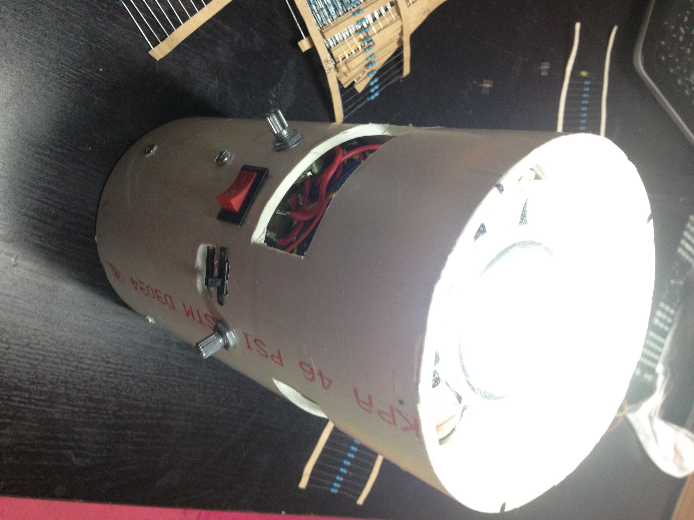 100W LED Flashlight in a PVC Pipe : 8 Steps (with Pictures) - Instructables