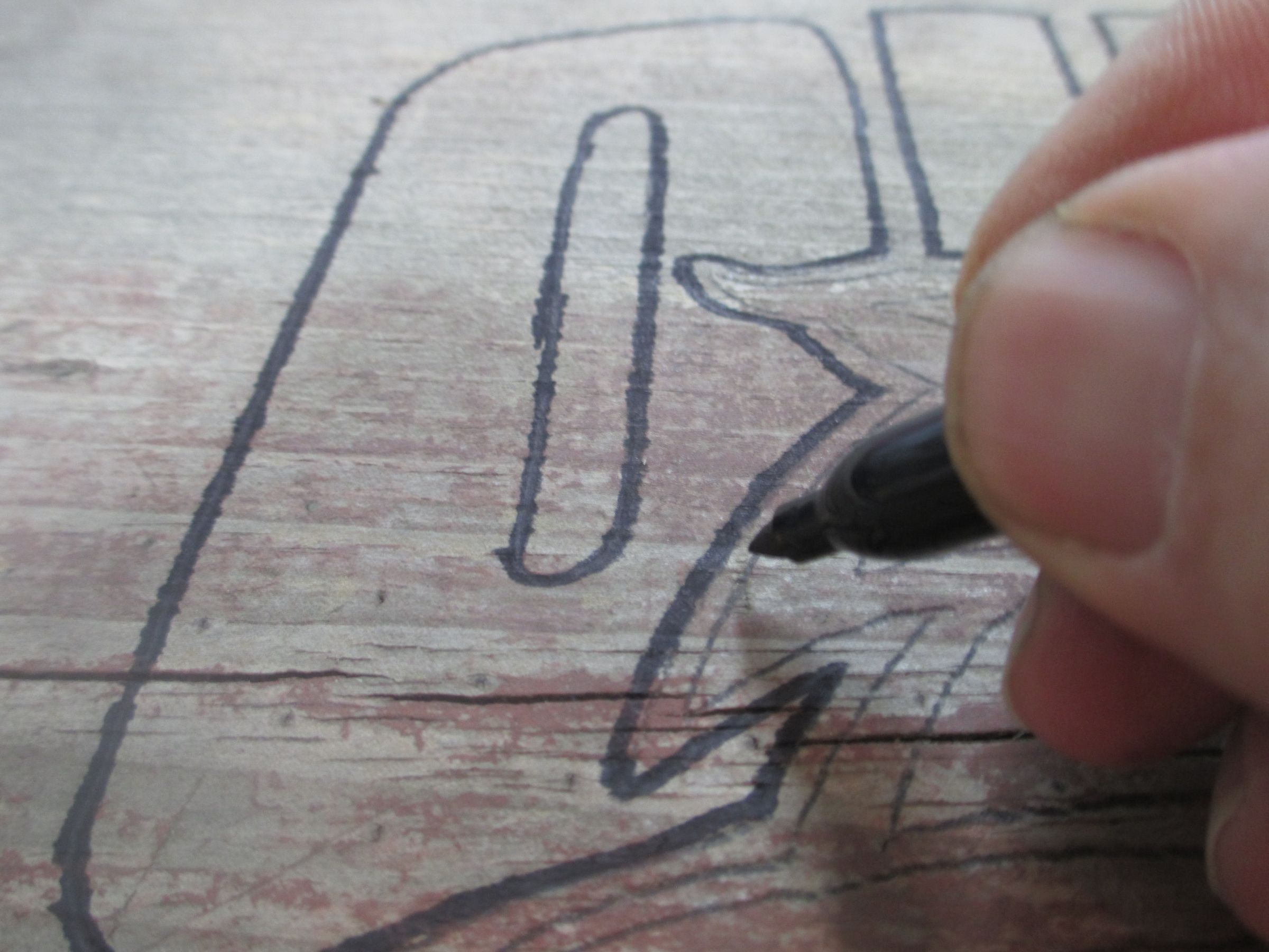 Sign With Palm and Dremel Routering : 11 Steps (with Pictures ...