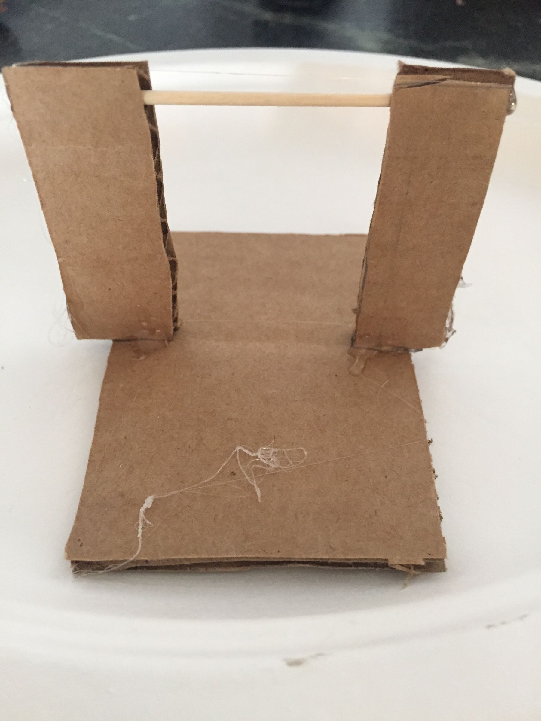 Mini Cardboard Trebuchet : 4 Steps - Instructables