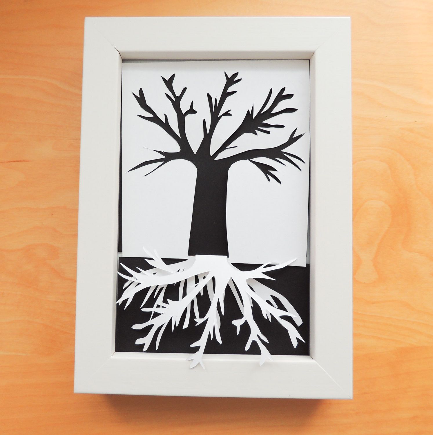 Papercut Tree Art : 6 Steps (with Pictures) - Instructables