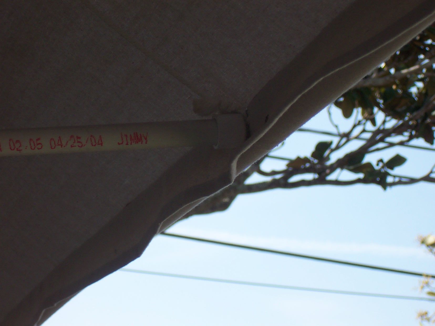 Retractable Window Awning Made of PVC Frame & Drop Cloth Fabric : 12 ...