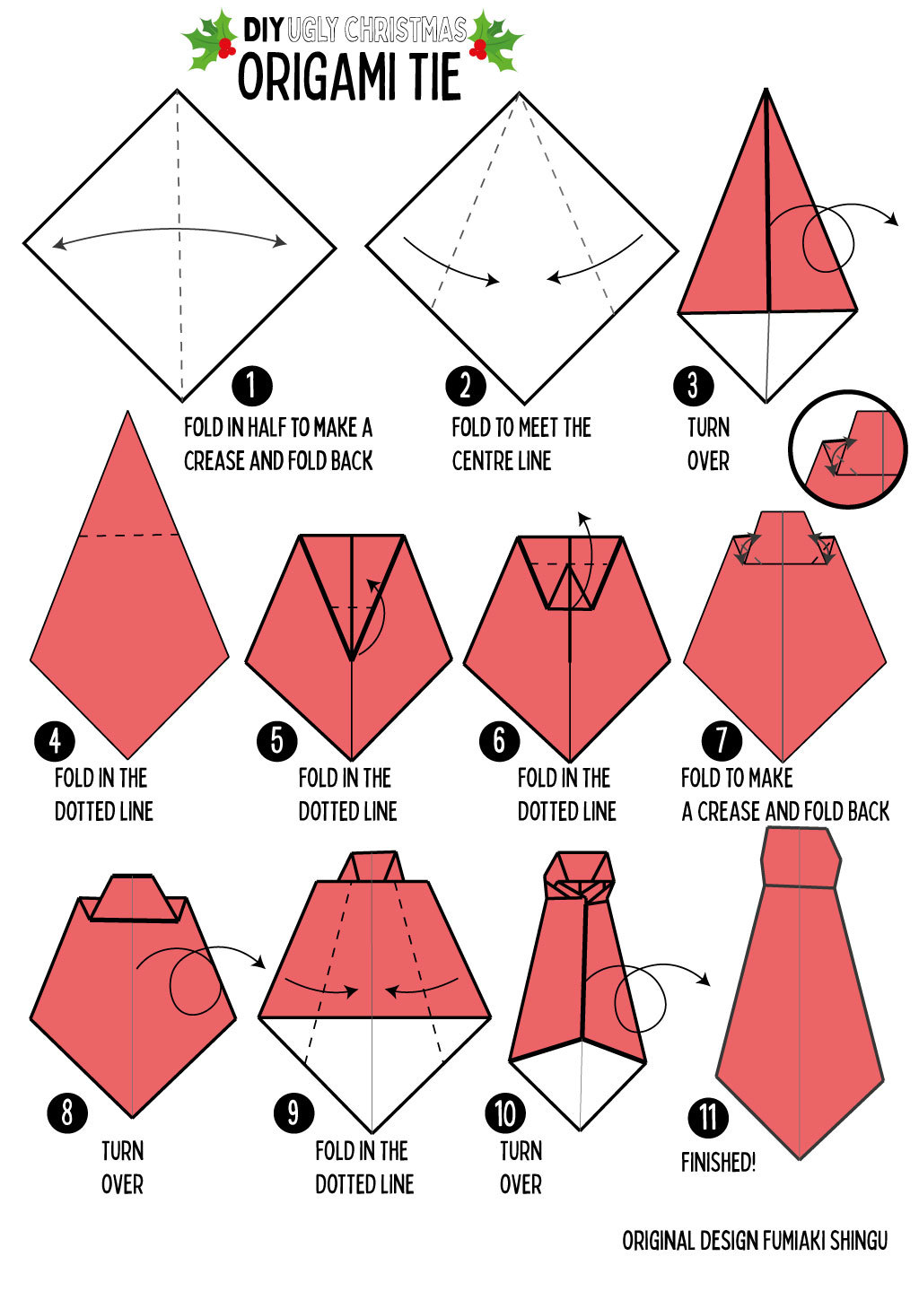 Origami Instructions Step By Step