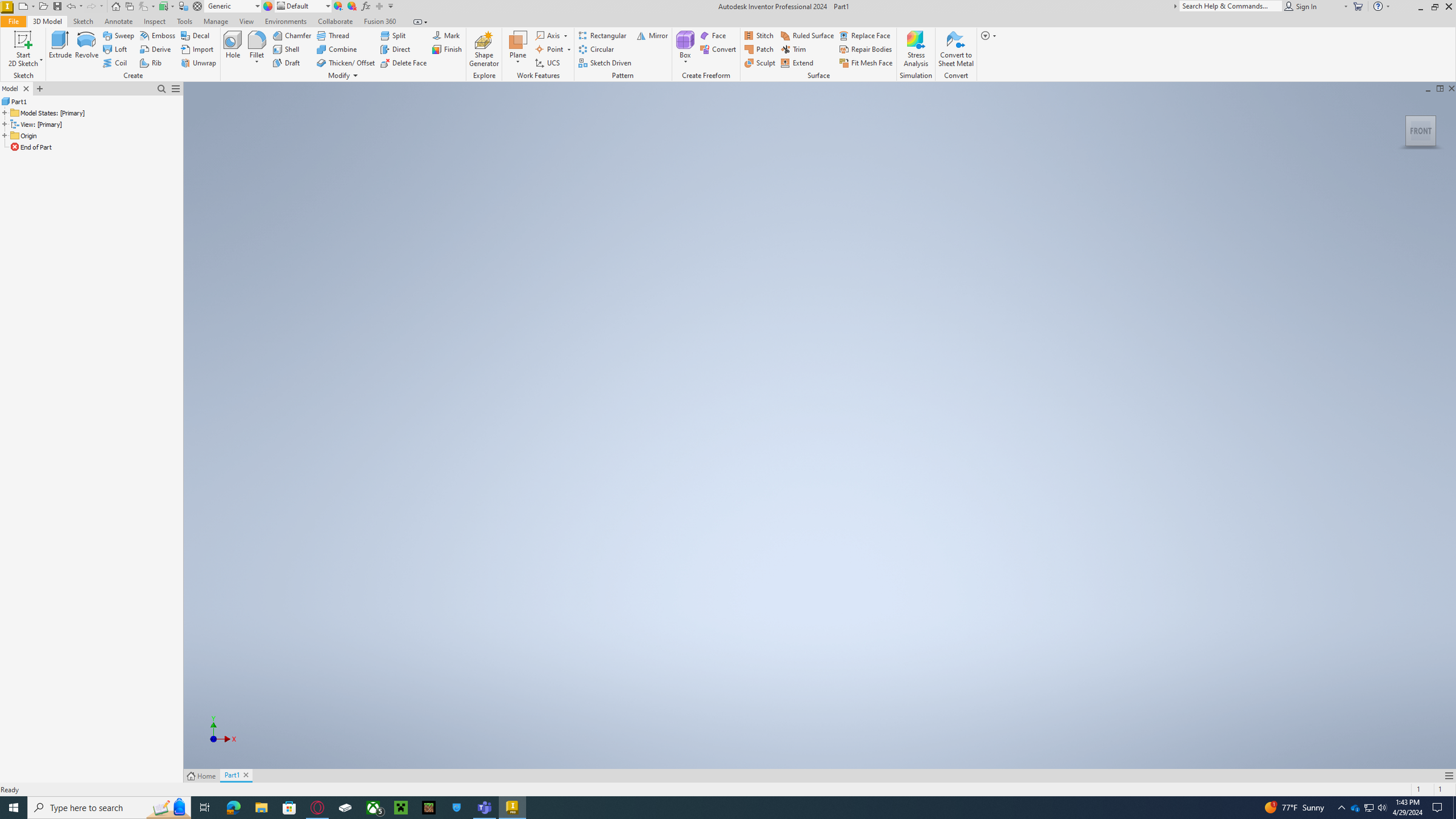 How to Resize Any Shape You Want on Auto Desk Inventor : 7 Steps ...