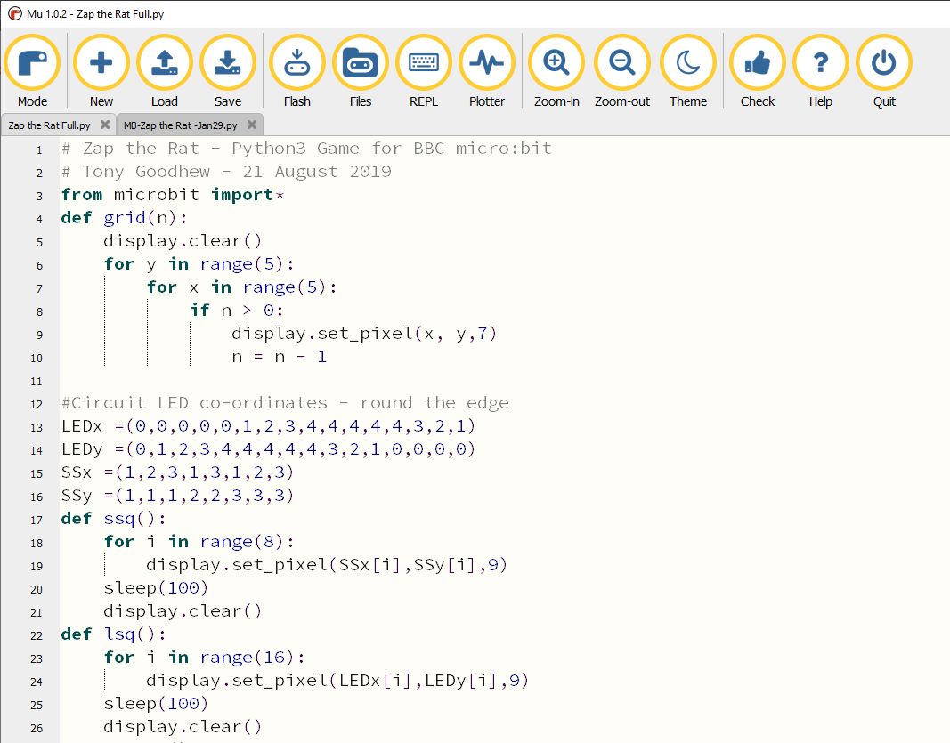 Zap the Rat - BBC Micro:bit Game - Instructables