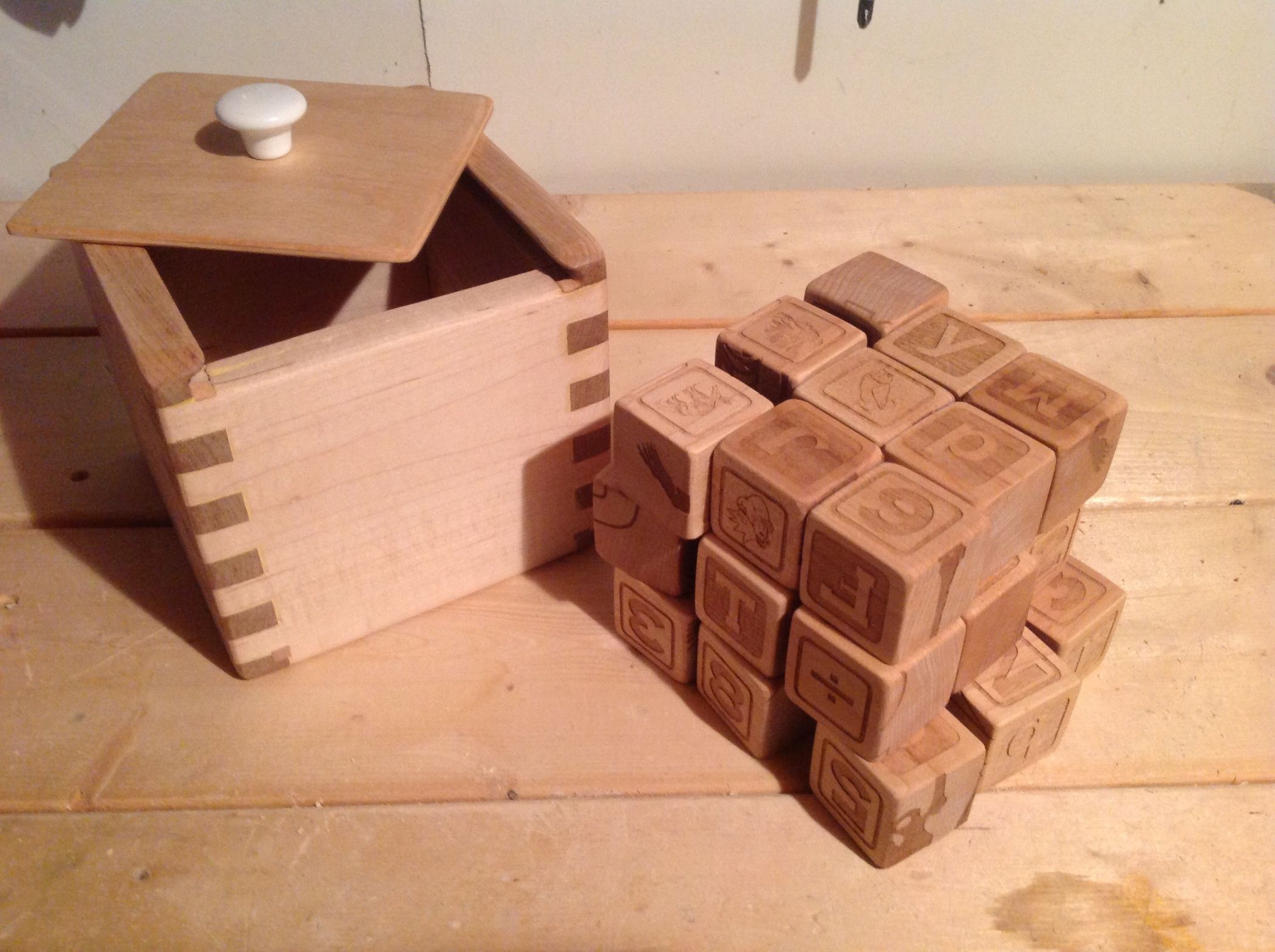 Laser Engraved Alphabet Blocks : 6 Steps (with Pictures) - Instructables