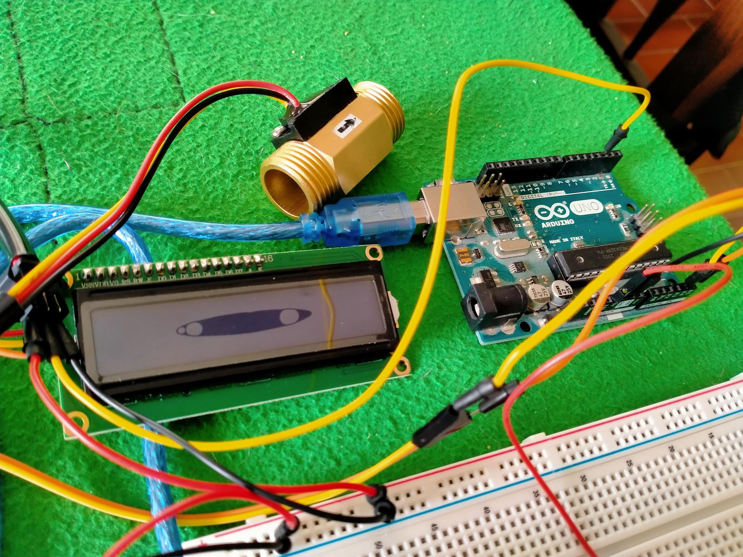 How to Use Water Flow Sensor - Arduino Tutorial : 5 Steps (with ...