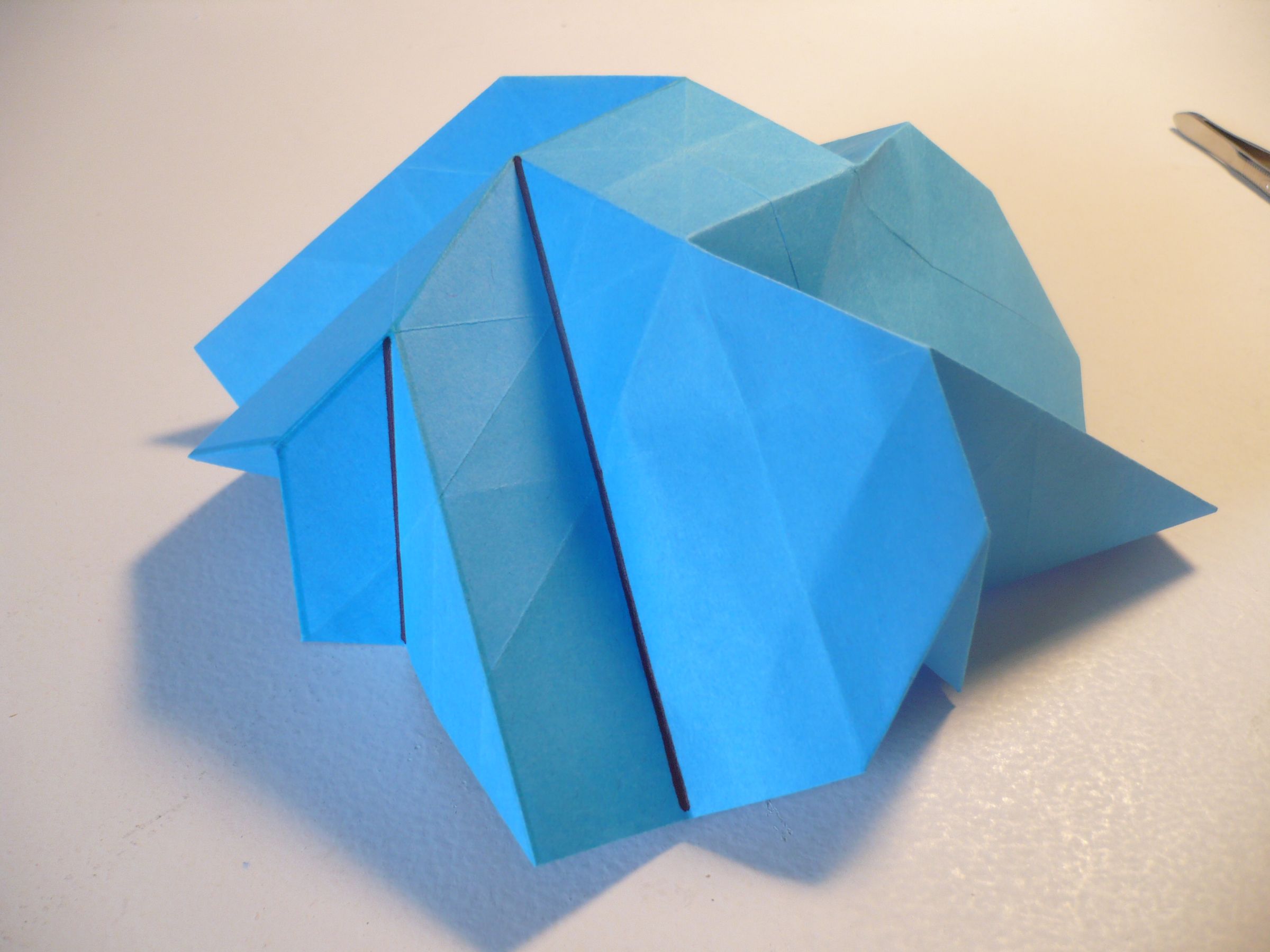 Origami Rose in Bloom : 11 Steps (with Pictures) - Instructables