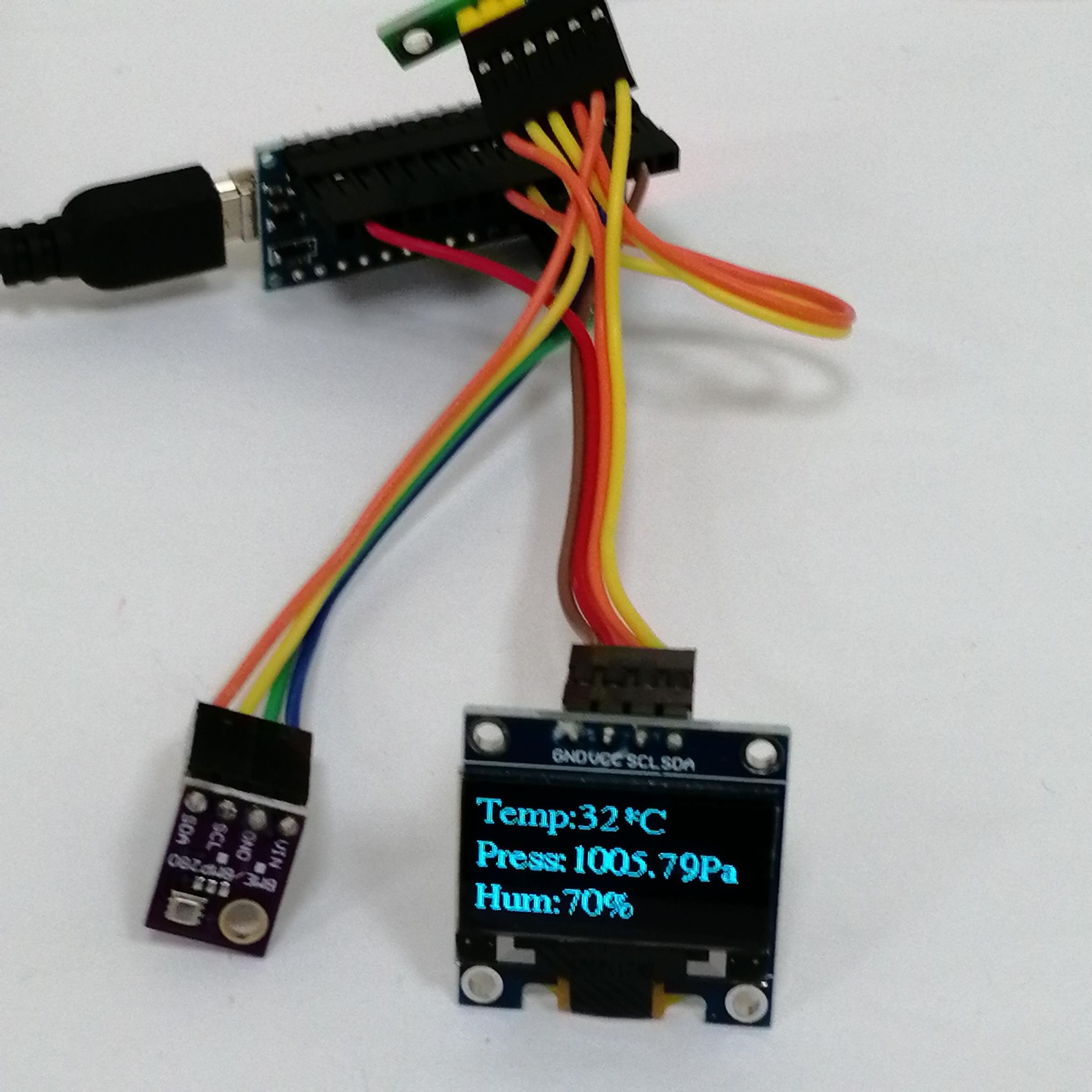 Room Weather Station Using Arduino & BME280 : 4 Steps - Instructables