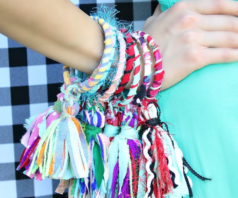 Scrap Fabric Tassel Bracelets : 3 Steps (with Pictures) - Instructables