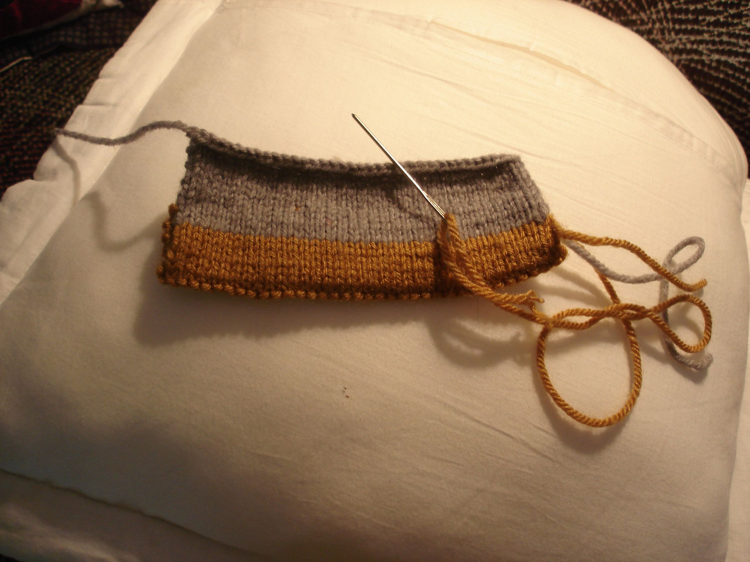 Another Choice for Knitted Hems - the Straight Edged Hem : 5 Steps ...