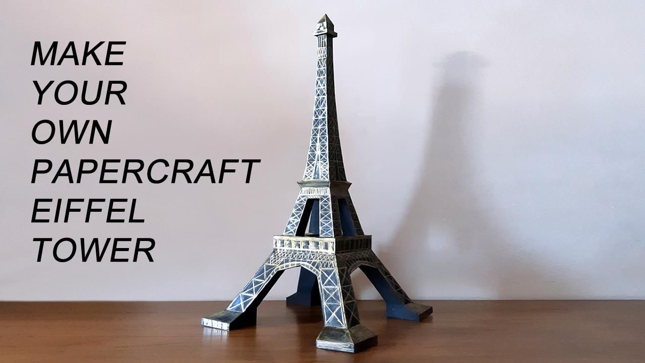 Eiffel Tower Papercraft Sculpture : 6 Steps - Instructables