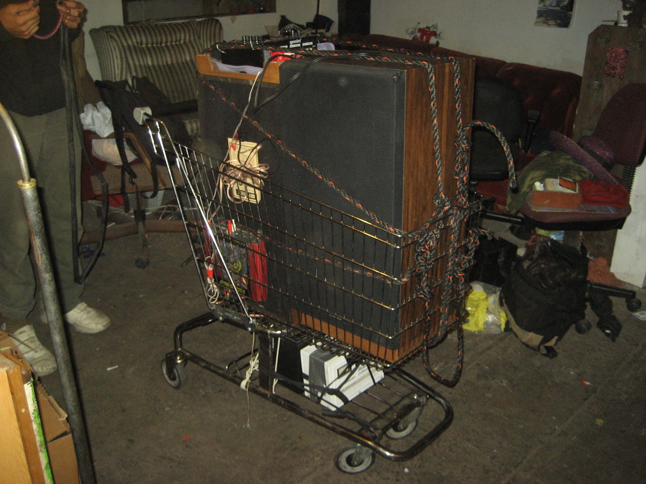 How to Make a Shopping-cart Sound-system for Street Parties : 10 Steps ...