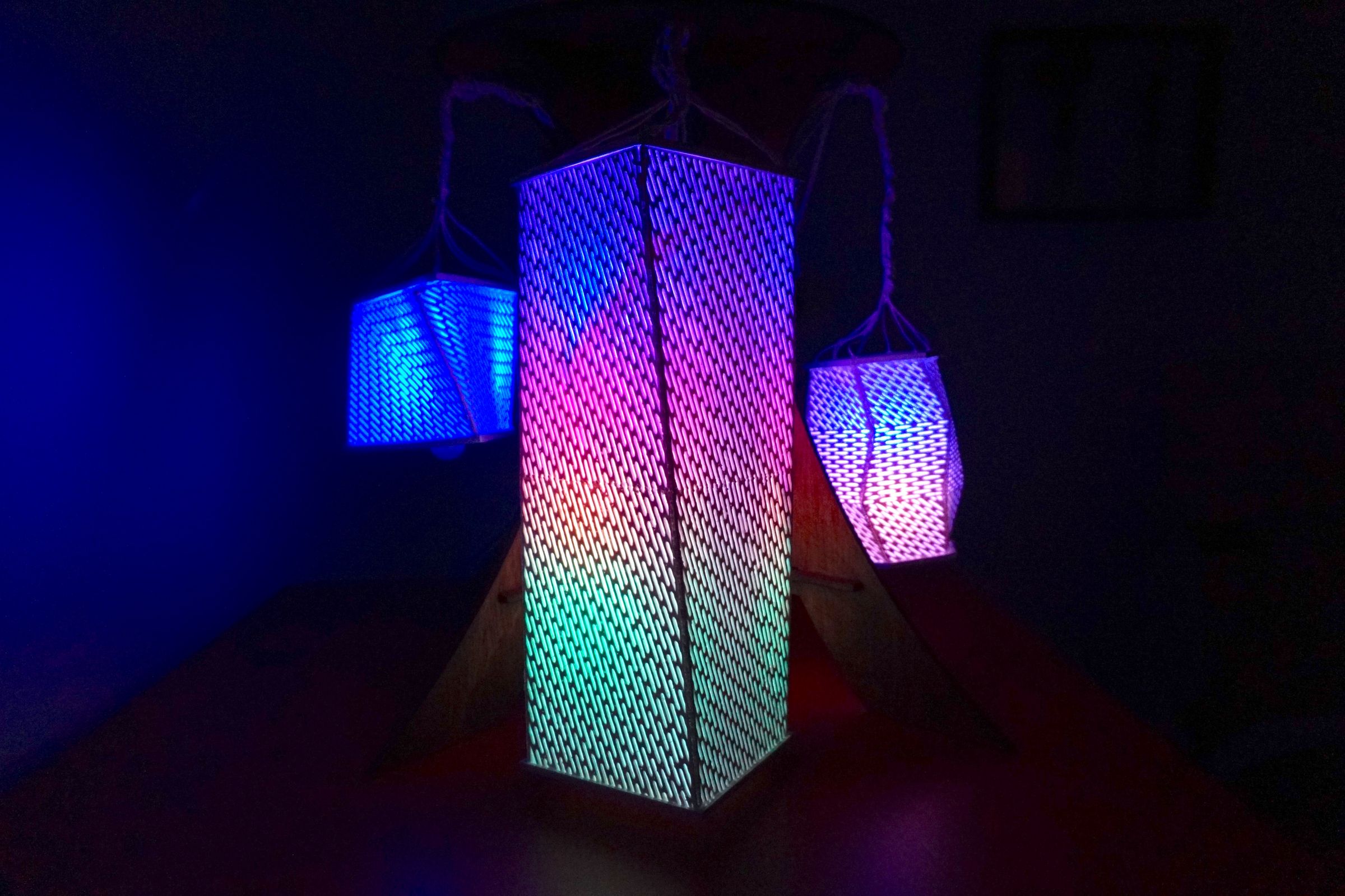 Twisted Prism Lanterns : 12 Steps (with Pictures) - Instructables