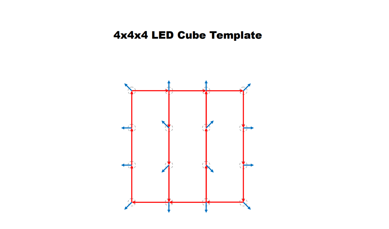 4x4 Led Cube Using Arduino : 8 Steps - Instructables