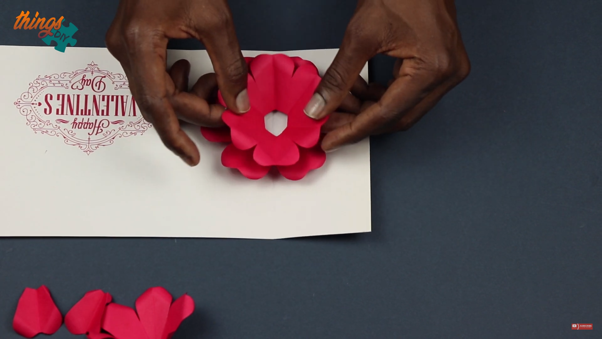 Pop Up Rose Valentine's Day Card : 4 Steps - Instructables