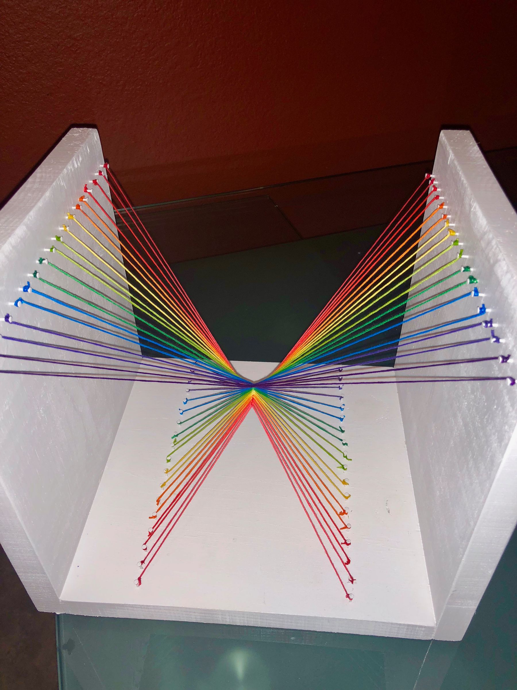 Rainbow String Art
