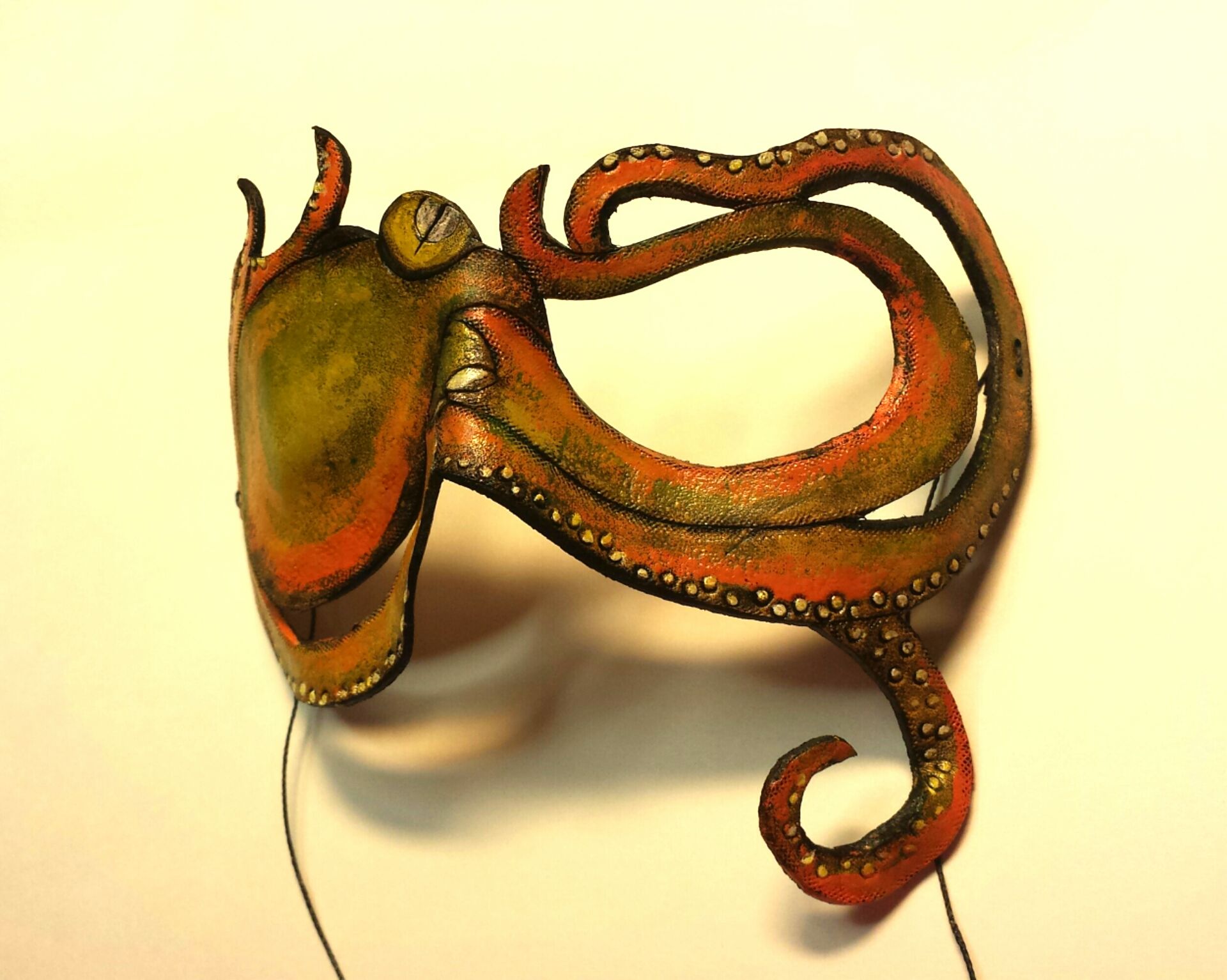 DIY Leather Octopus Pirate Eye Patch Mask : 9 Steps (with Pictures ...