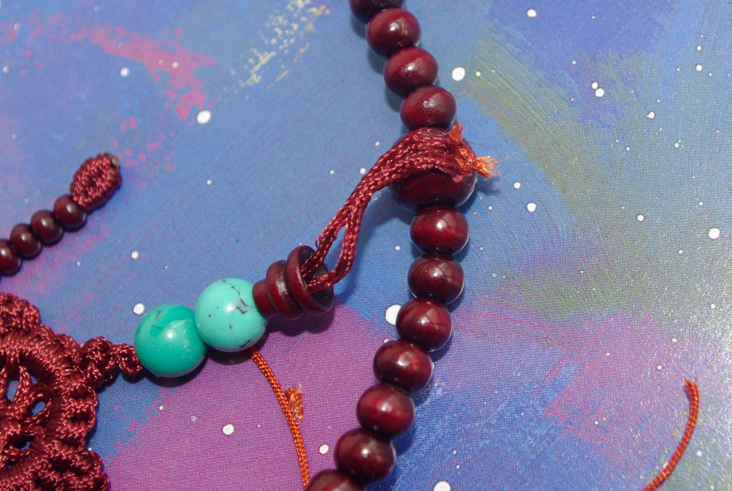 Making a Mala (using a Premade Tassel) : 6 Steps - Instructables