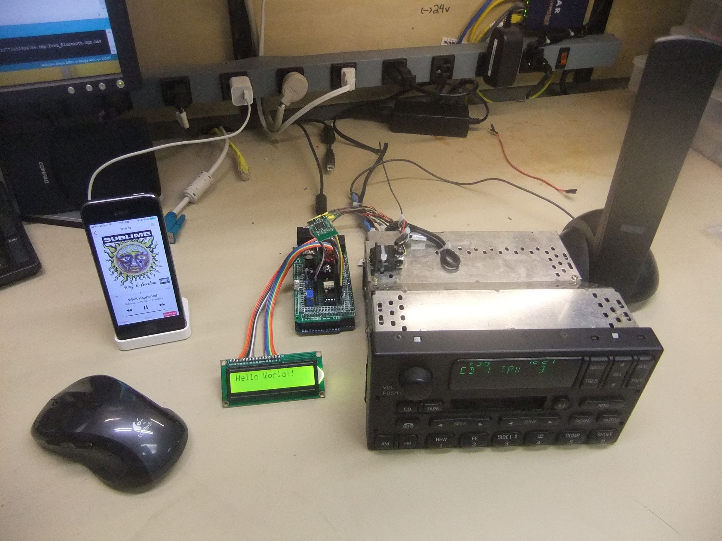 Ford Bluetooth Interface (Control Phone With Stock Radio) : 4 Steps ...