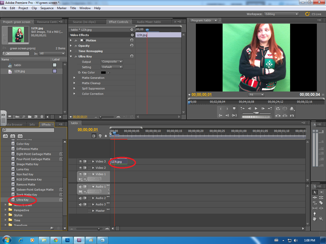 How to Use Green Screen on Adobe Premiere : 12 Steps - Instructables