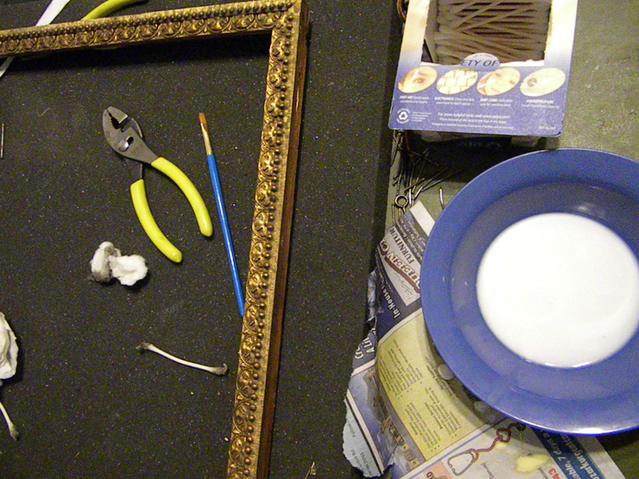 Vintage Plaster and Gold Frame Restored : 9 Steps - Instructables