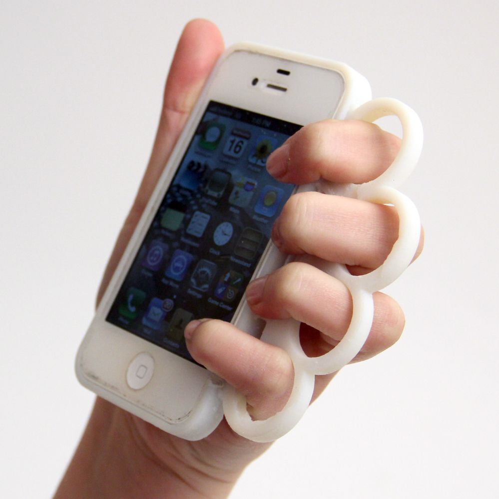 Knuckleduster Phone Case : 4 Steps (with Pictures) - Instructables