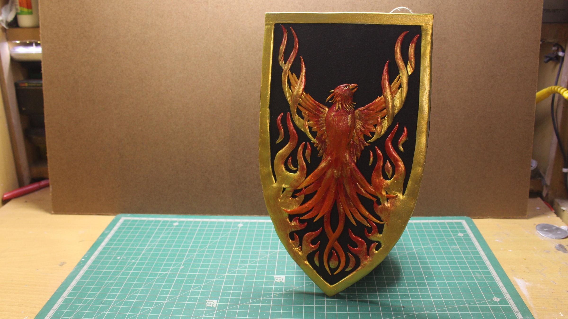 Phoenix Bird Wall Sculpture : 13 Steps (with Pictures) - Instructables