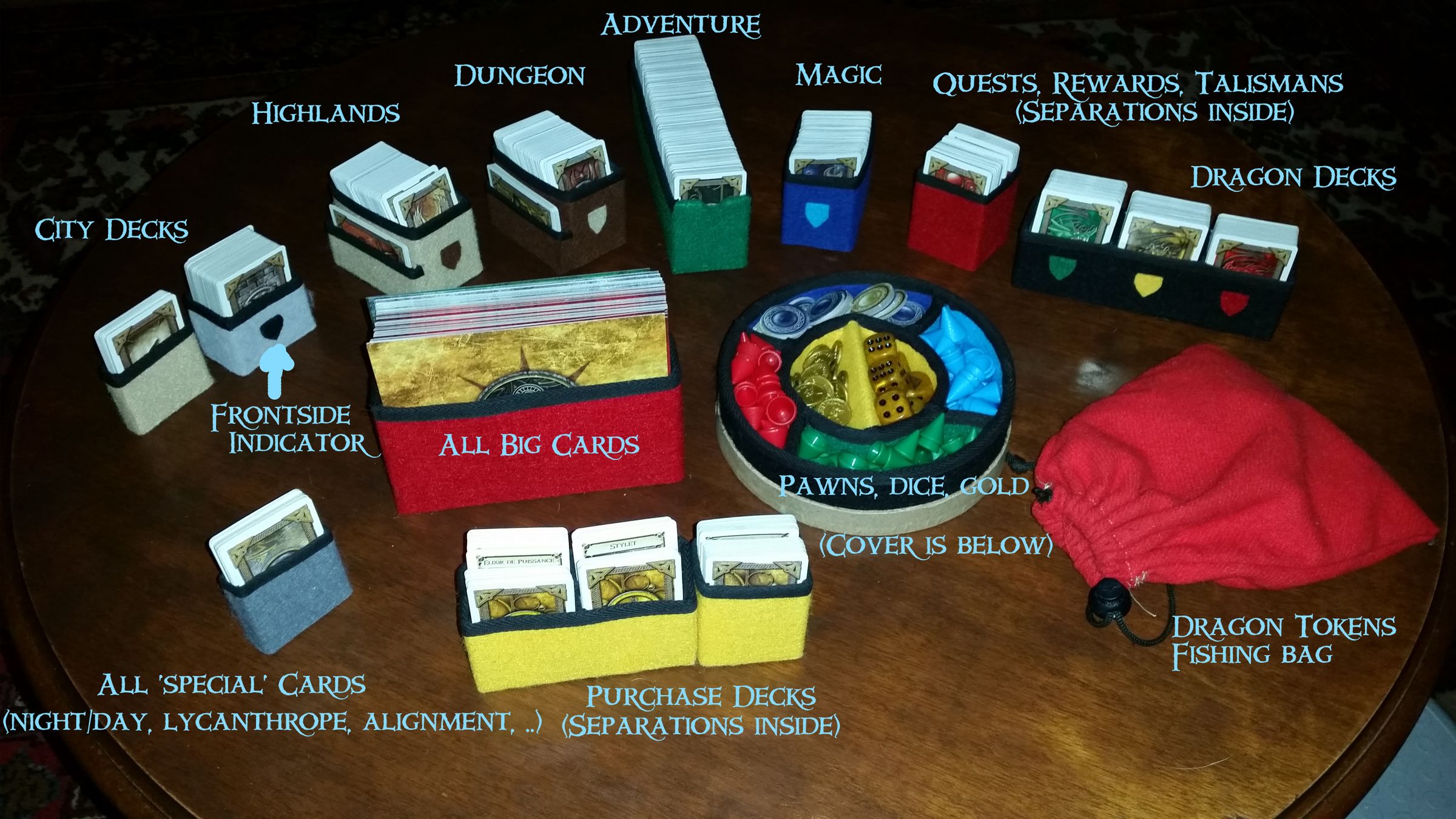 Boardgame - Talisman Storage Project : 6 Steps - Instructables