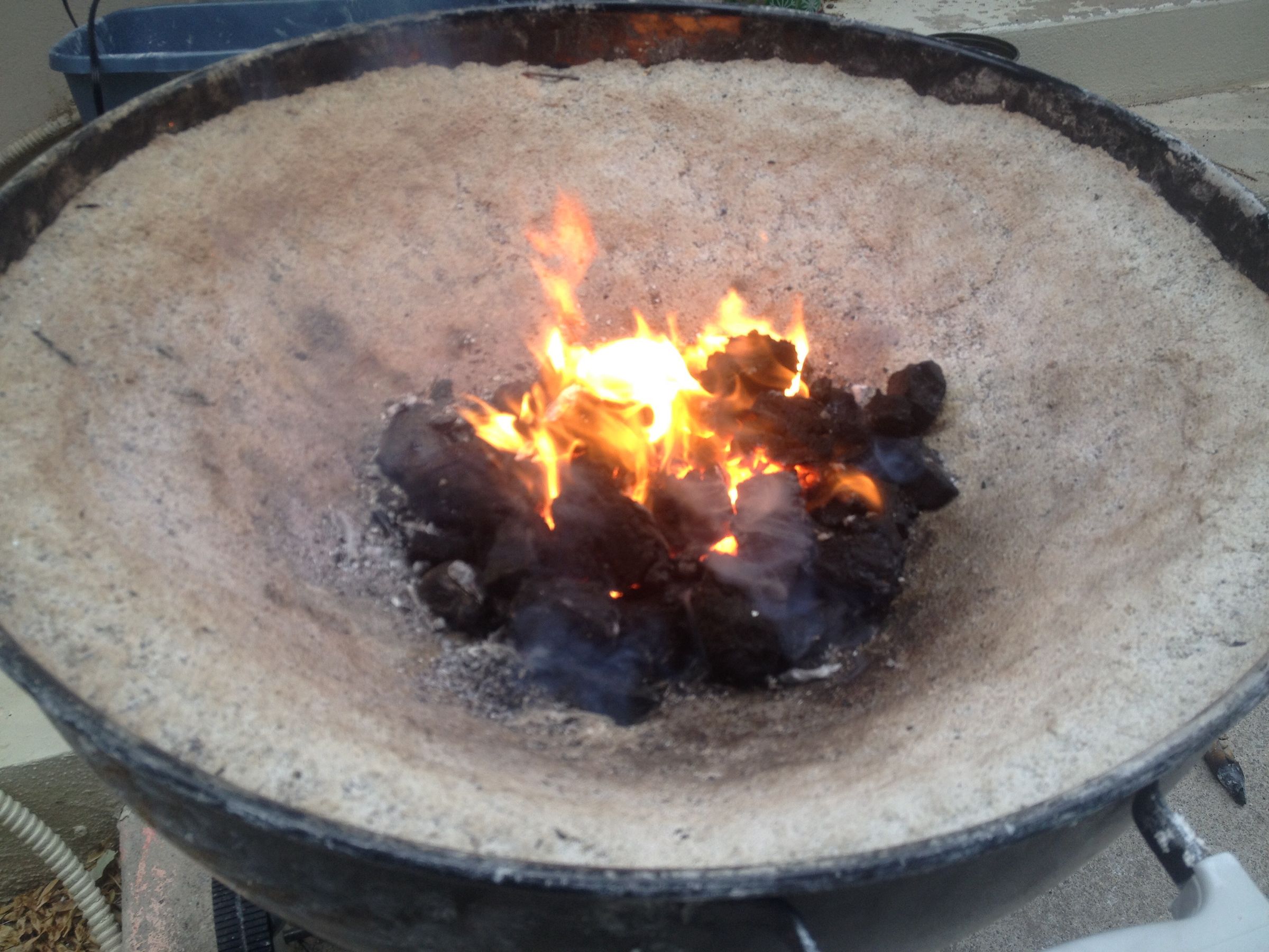 Charcoal Grill Forge: Become a Blacksmith on the Cheap : 5 Steps (with ...