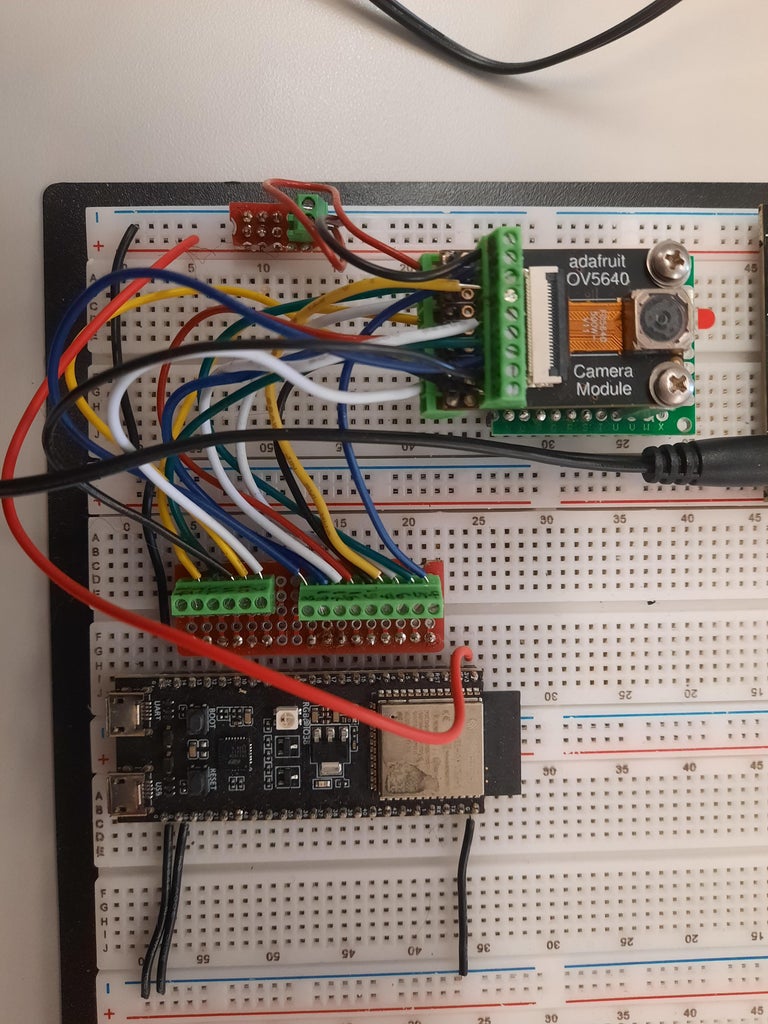 Esp32 Webcam With Autofocus Using Adafruit Ov5640 Breakout With Esp32 S3 Devkitc 1 N8r8 Also