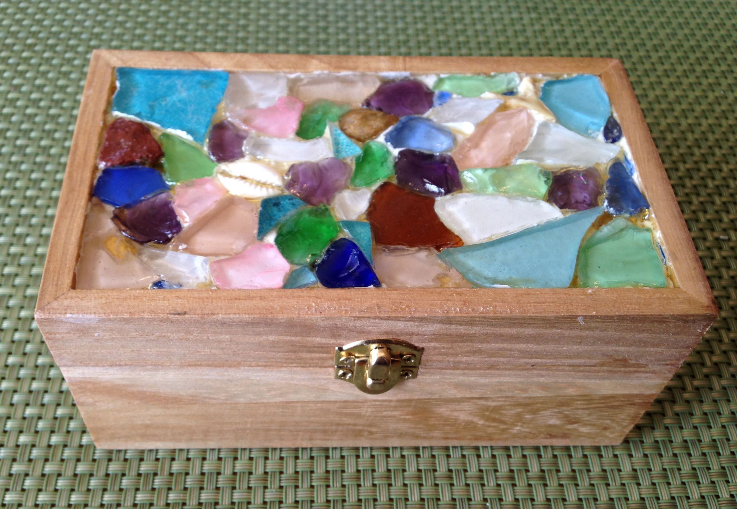 Sea Glass Mosaic Jewelry Box - Instructables