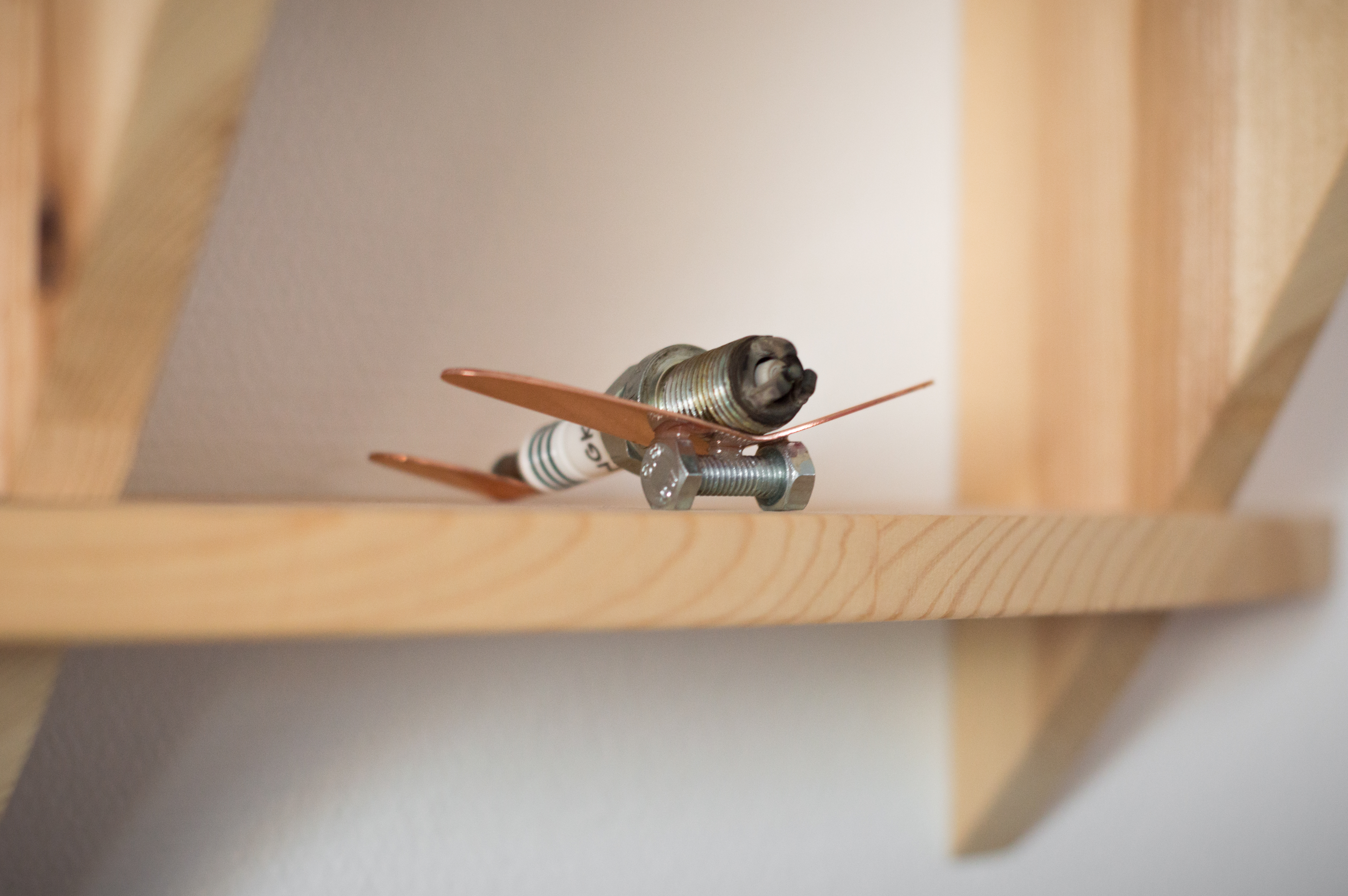 No-Weld Spark Plug Aeroplane : 9 Steps (with Pictures) - Instructables